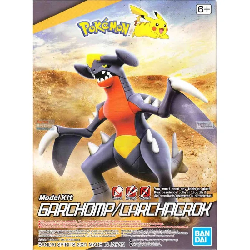 MODEL KIT POKEMON GARCHOMP BANDAI HOBBY - Tienda Valhalla
