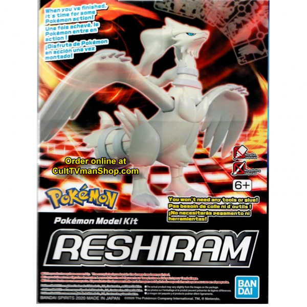 MODEL KIT POKEMON RESHIRAM - Tienda Valhalla